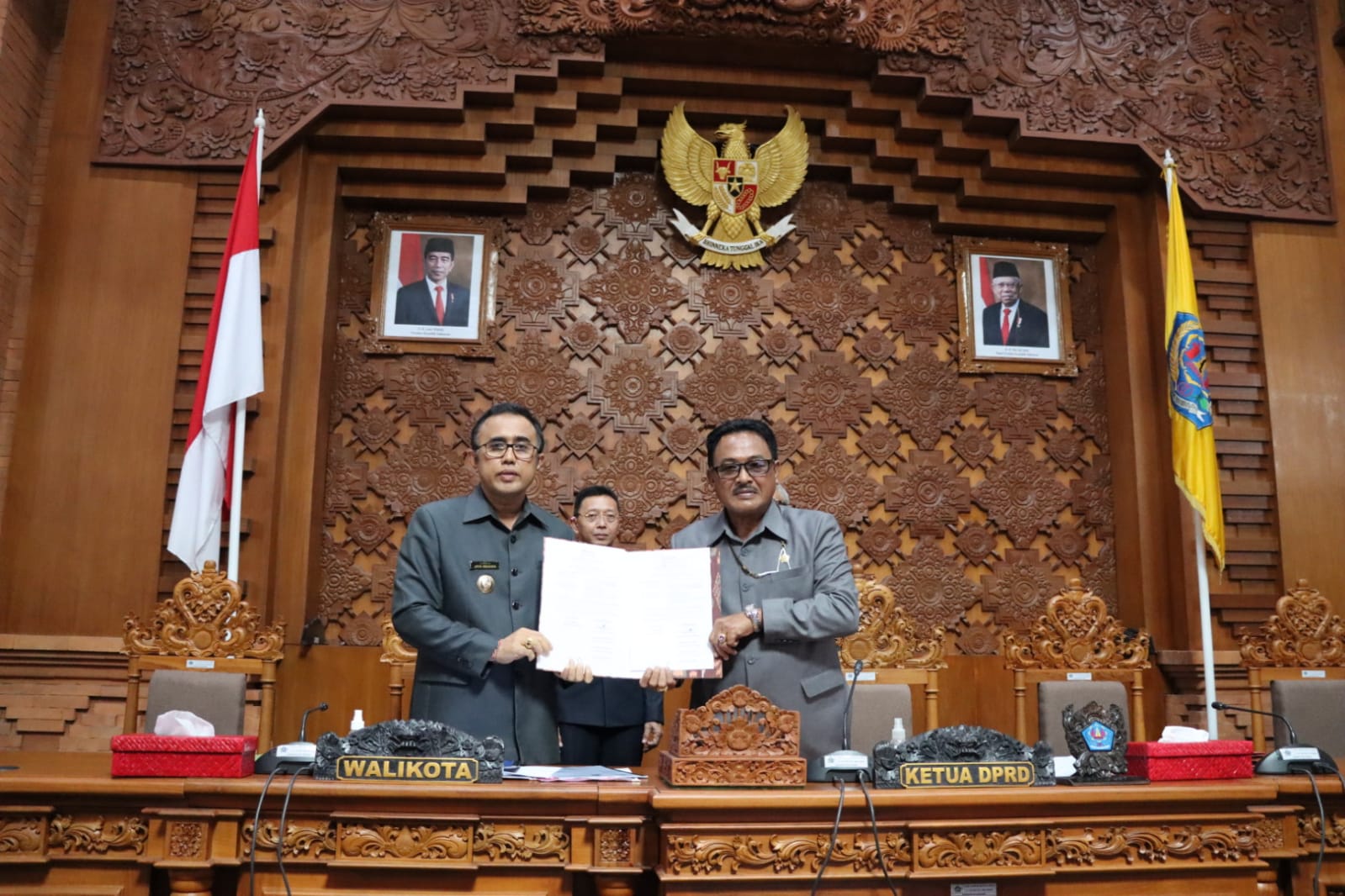 Dari Sidang Paripurna Ke-14, Semua Fraksi DPRD Denpasar Setujui Ranperda APBD Tahun Anggaran ...