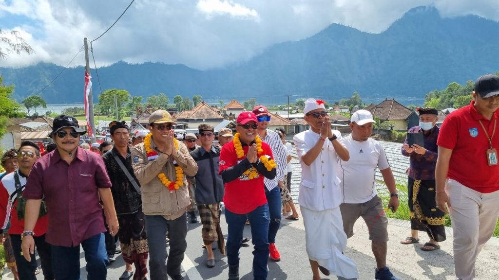 Bupati Sedana Arta Resmikan Dua Ruas Jalan di Desa Songan – Indonesia Expose