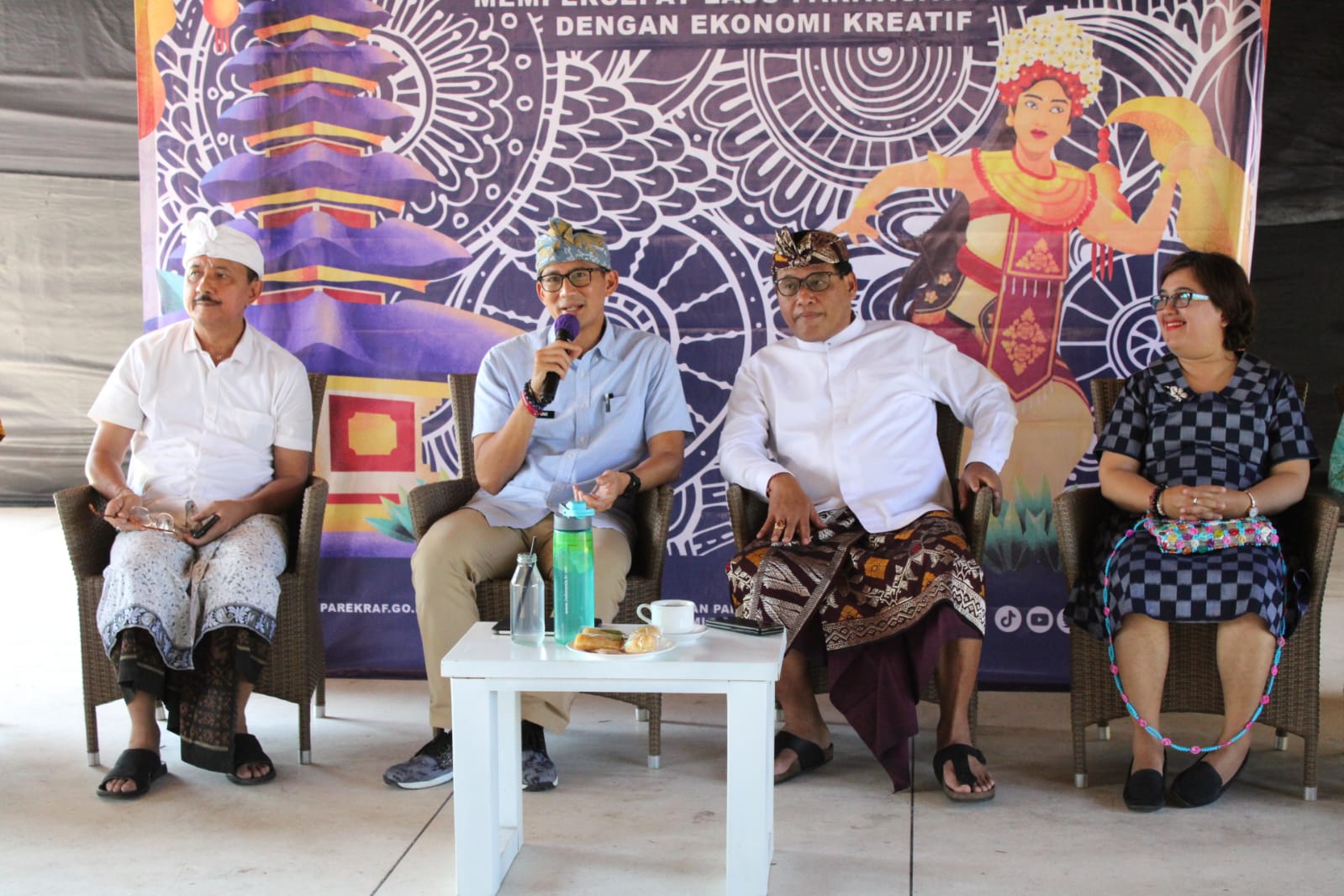 Menteri Parekraf Sandiaga Uno Dorong Kota Denpasar Masuk Jejaring Kota Kreatif UNESCO ...