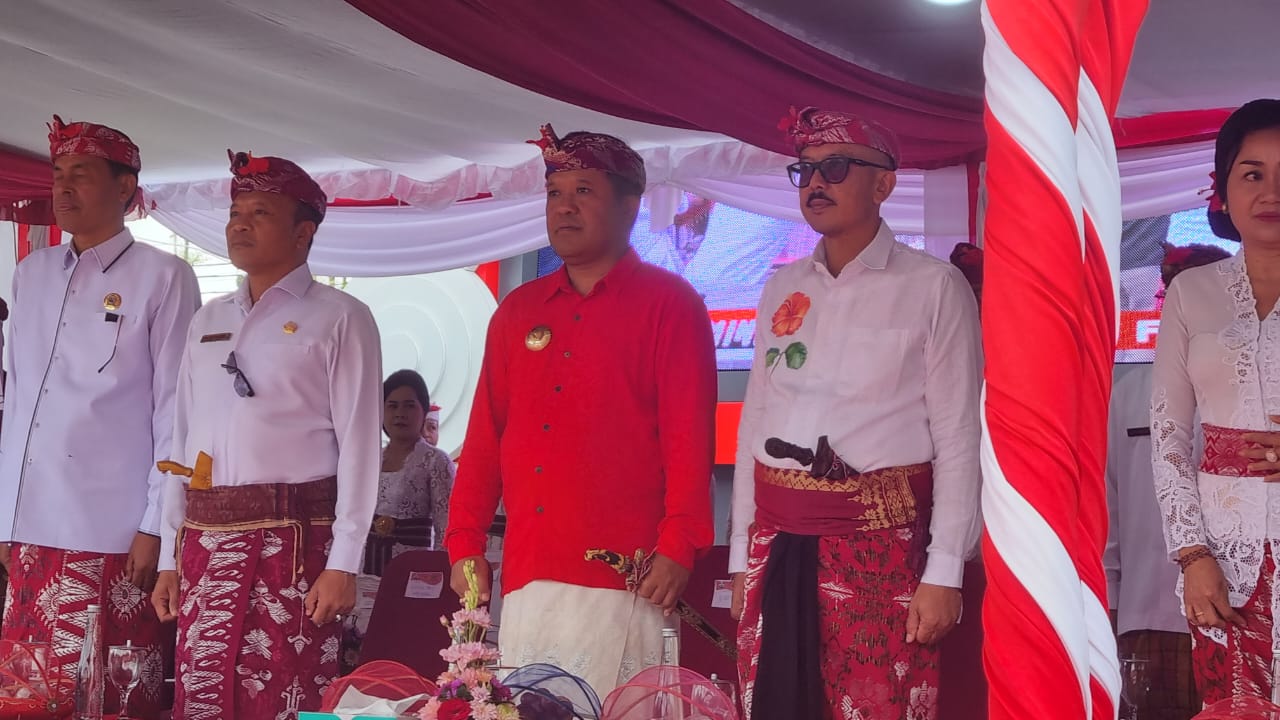 Bupati Sedana Arta Pimpin Upacara Peringatan HUT RI ke 78 di Kabupaten Bangli – Indonesia Expose